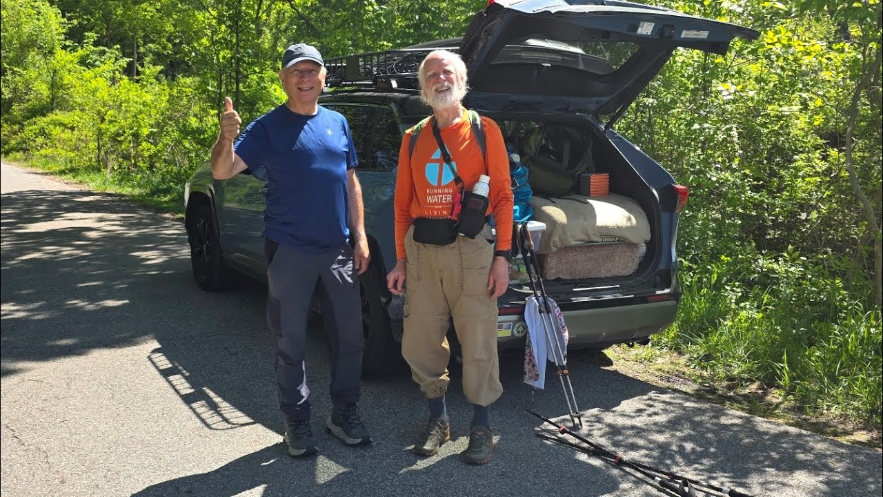 Day 157, A New Friend for Slackpacking May 12, 2025 - YouTube