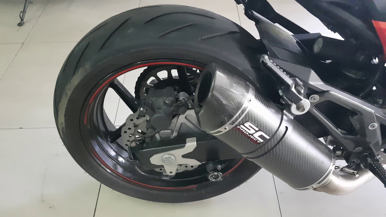 SC PROJECT OVAL CARBON FOR Z800 SLIP ON - YouTube