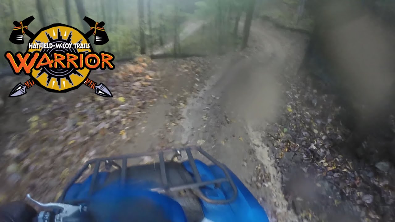 Hatfield McCoy Warrior Trail System 32 & 21: Yamaha Kodiak 700, Honda ...