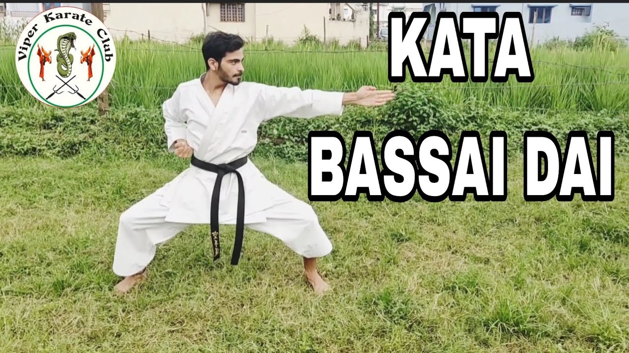 Bassai dai kata - shotokan Karate kata bassai dai - YouTube