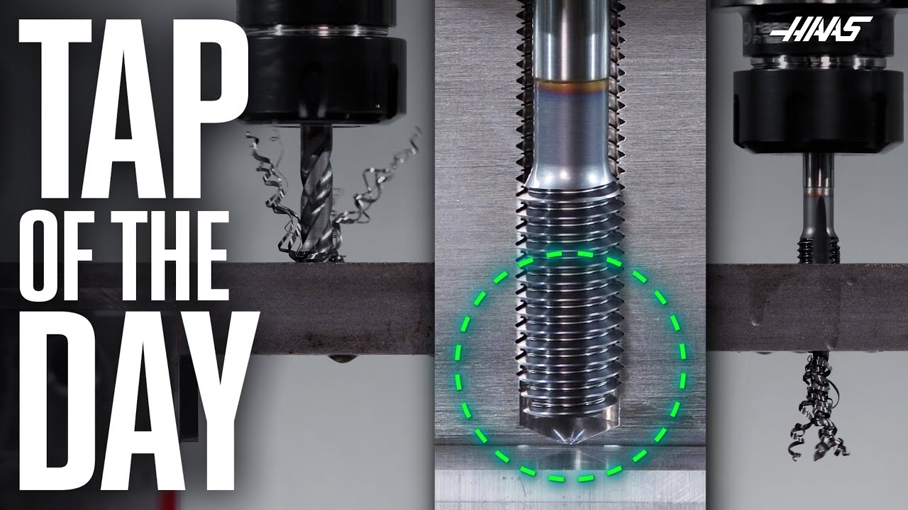 Leave the Chips Behind! With FORM TAPPING - Haas Automation Tip of the ...