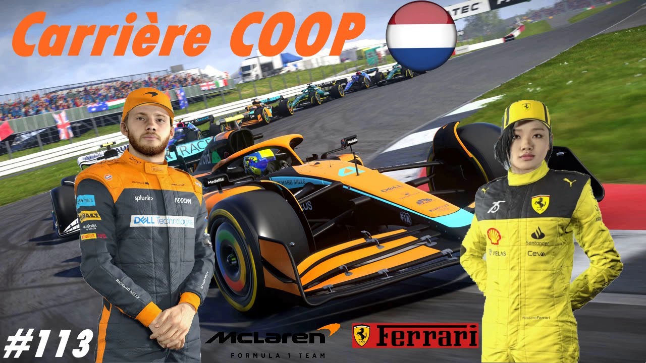 F1 22 | Carrière Coop avec Fab chez McLaren | S3 | Grand Prix des Pays ...