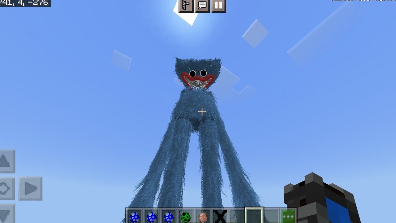 4K Realistic Huggy Wuggy Addon in Minecraft PE - YouTube
