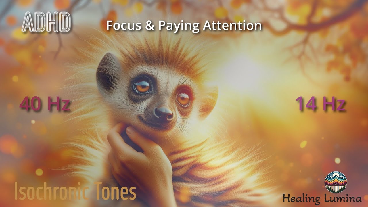 ADHD Focus Boost: Isochronic Tones for Enhanced Concentration & Attention - YouTube