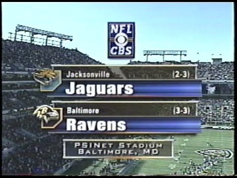 2001 NFL Wk7 Jaguars @ Baltimore Ravens; CBS - YouTube