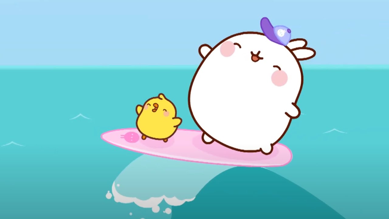 Molang & Piu Piu's Beach Picnic | Season 1 Episode 9 | Funny Animal ...