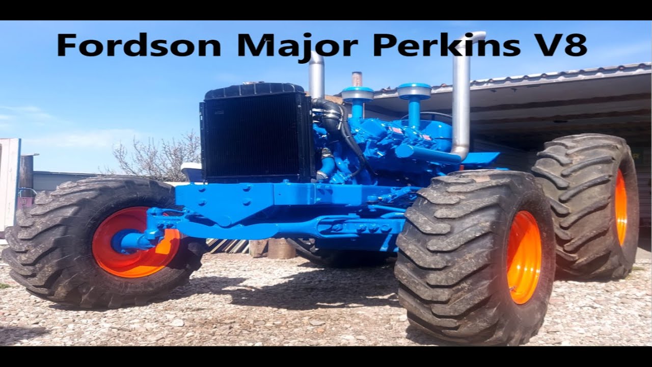 Fordson major V8 part 5 - YouTube