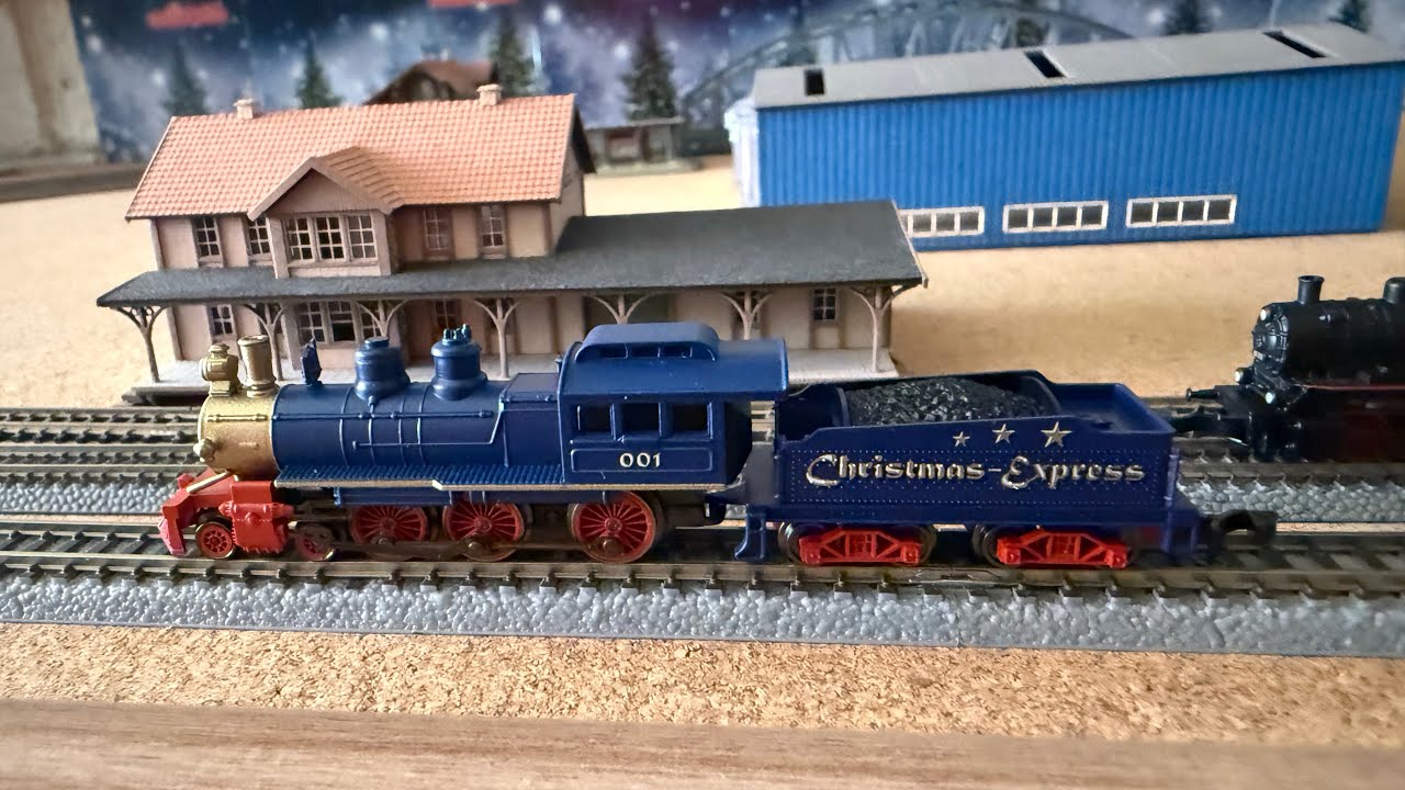 Marklin 81846 4-6-0 Steam Locomotive Test Run at z.scale.hobo 04.06. ...