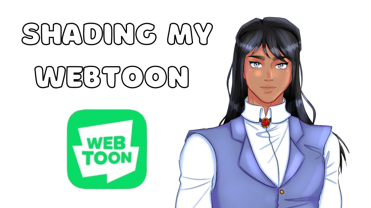 How I Shade My Webtoon - A Timelapse Process - YouTube