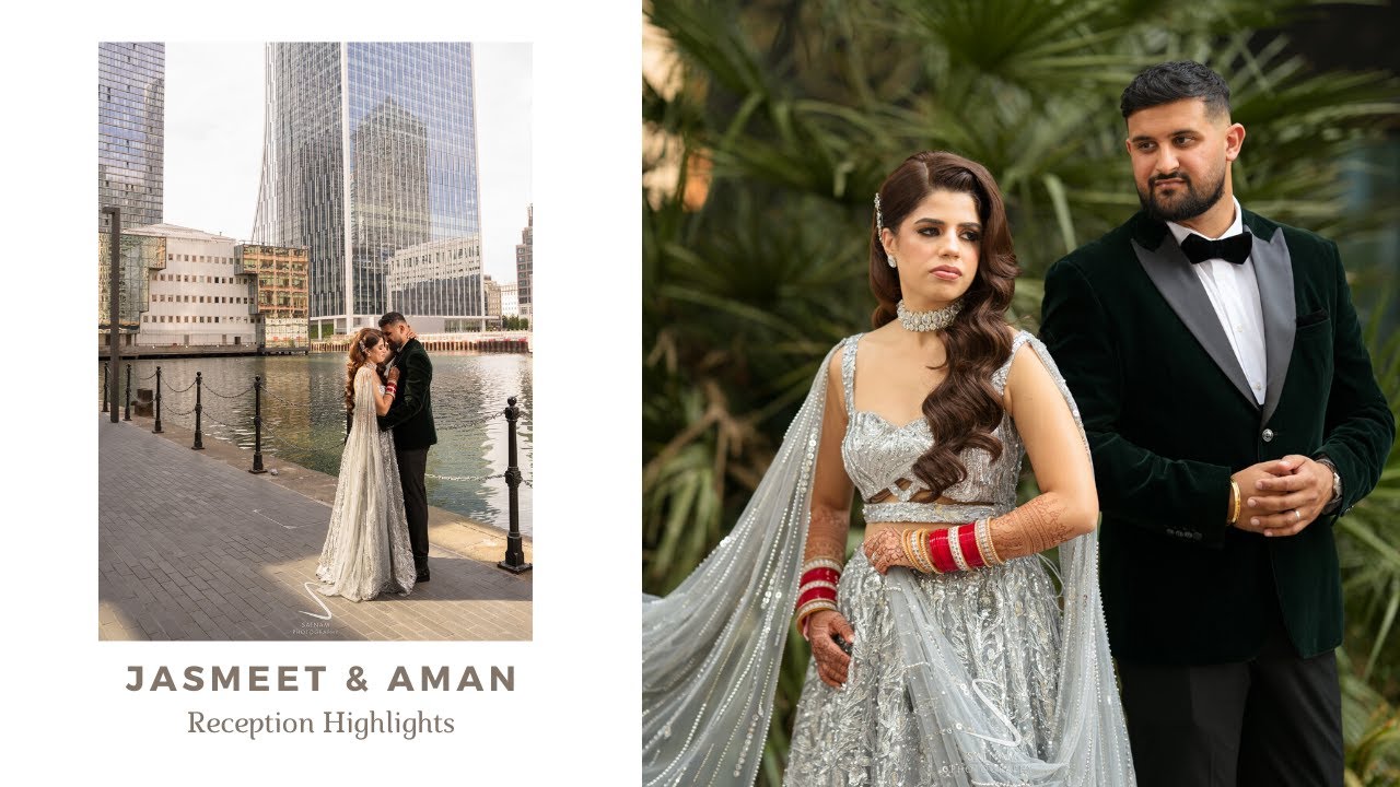 Jasmeet & Aman: Reception Highlights - YouTube