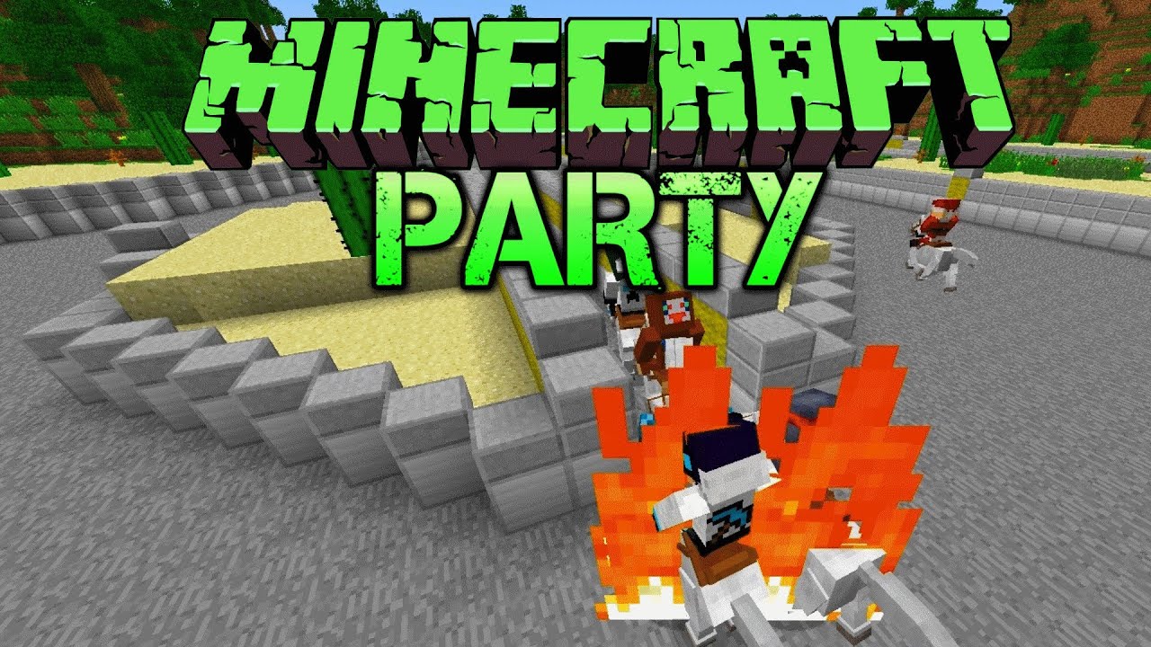 Minecraft: Party - Mini Games w/ Simon - YouTube