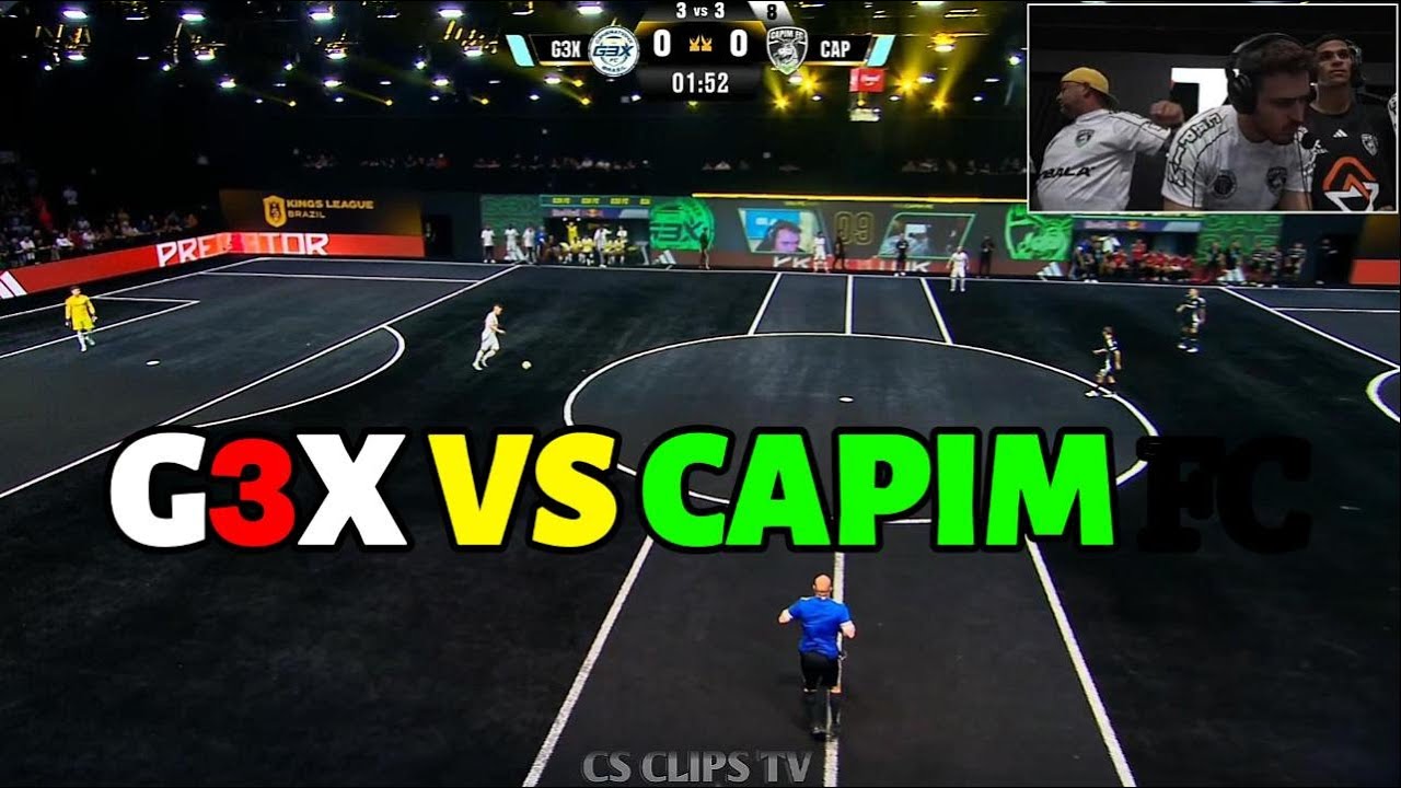 IRL - JOGO COMPLETO DO CAPIM FC TIME DE JON VS G3X TIME DE GAULES NA ...