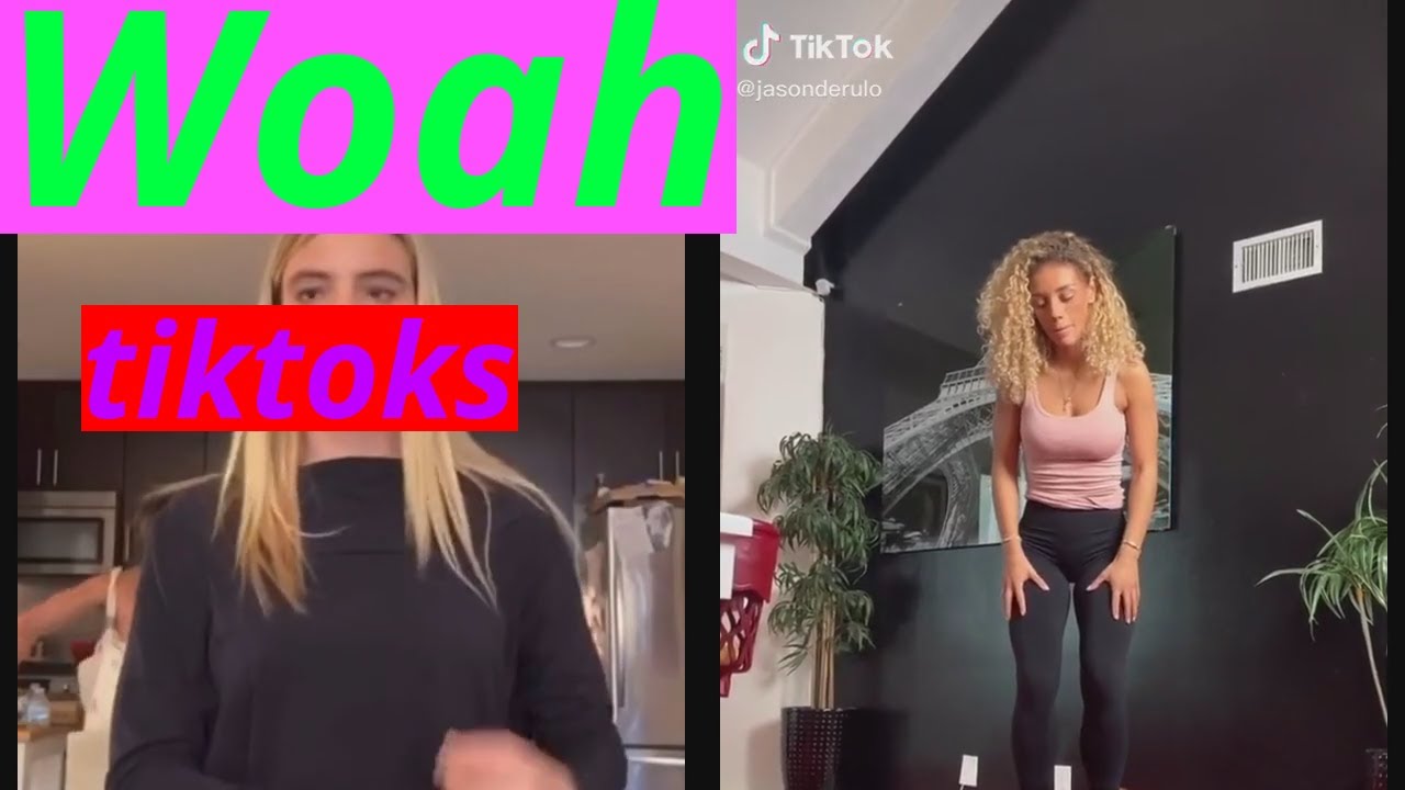 HER BREATH IS LIKE WOAH 😲 Best "Woah" TikTok dance compilation - YouTube