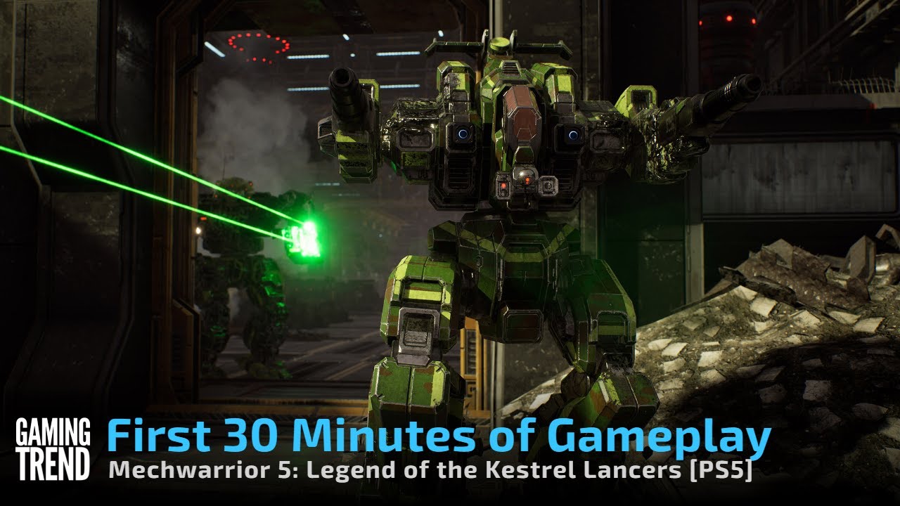 Mechwarrior 5 Mercenaries in 4K on PlayStation 5 - First 40 Minutes ...