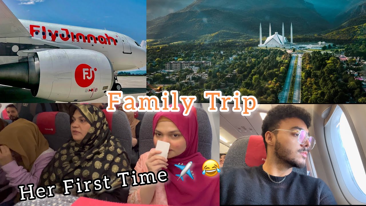 #FLYJINNAH Karachi To Islamabad Review | My first trip with FAMILY ️ ...