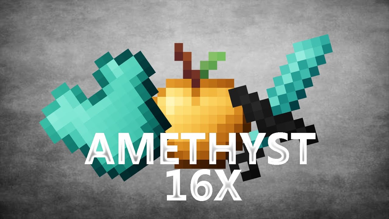 amethyst 16x| MINECRAFT BEDWARS PVP TEXTURE PACK (1.7.10/1.8.9/1.14.4/1 ...