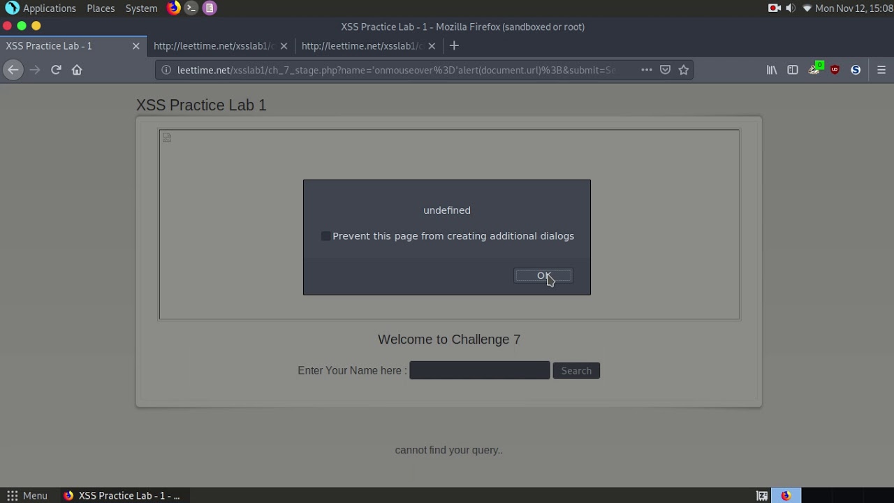 XSS Practice Lab 1 - YouTube