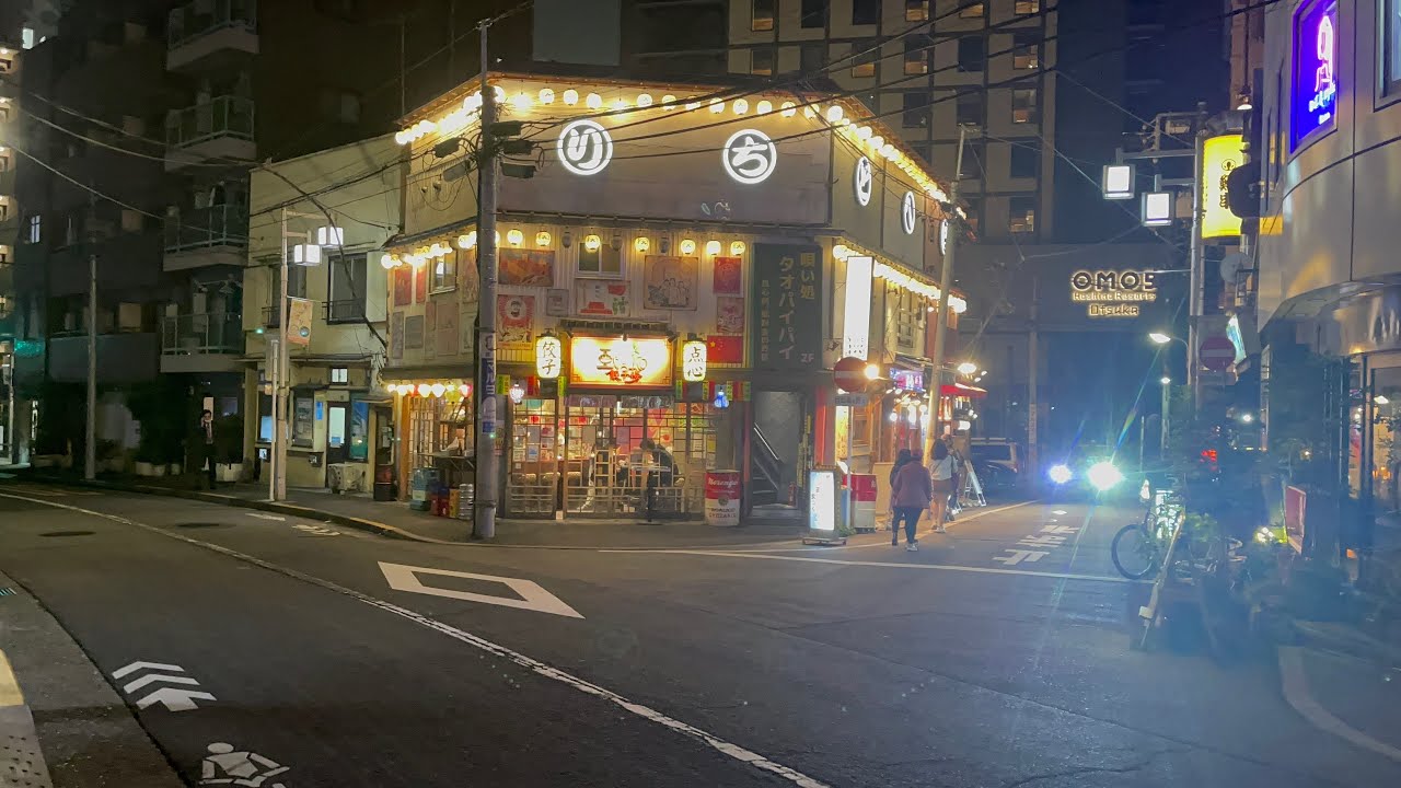 [4K] Wondering in the night street around Otsuka station Tokyo - YouTube