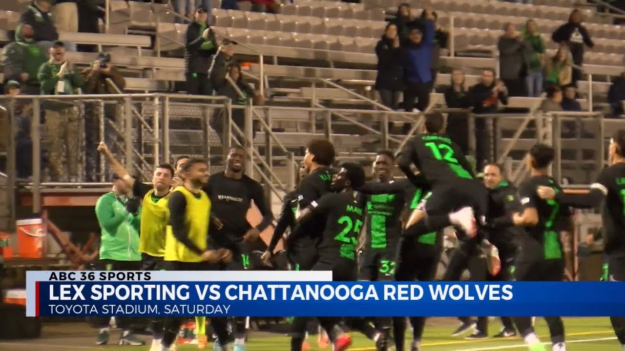 Lexington Sporting Club earns first win of the 2024 season - YouTube