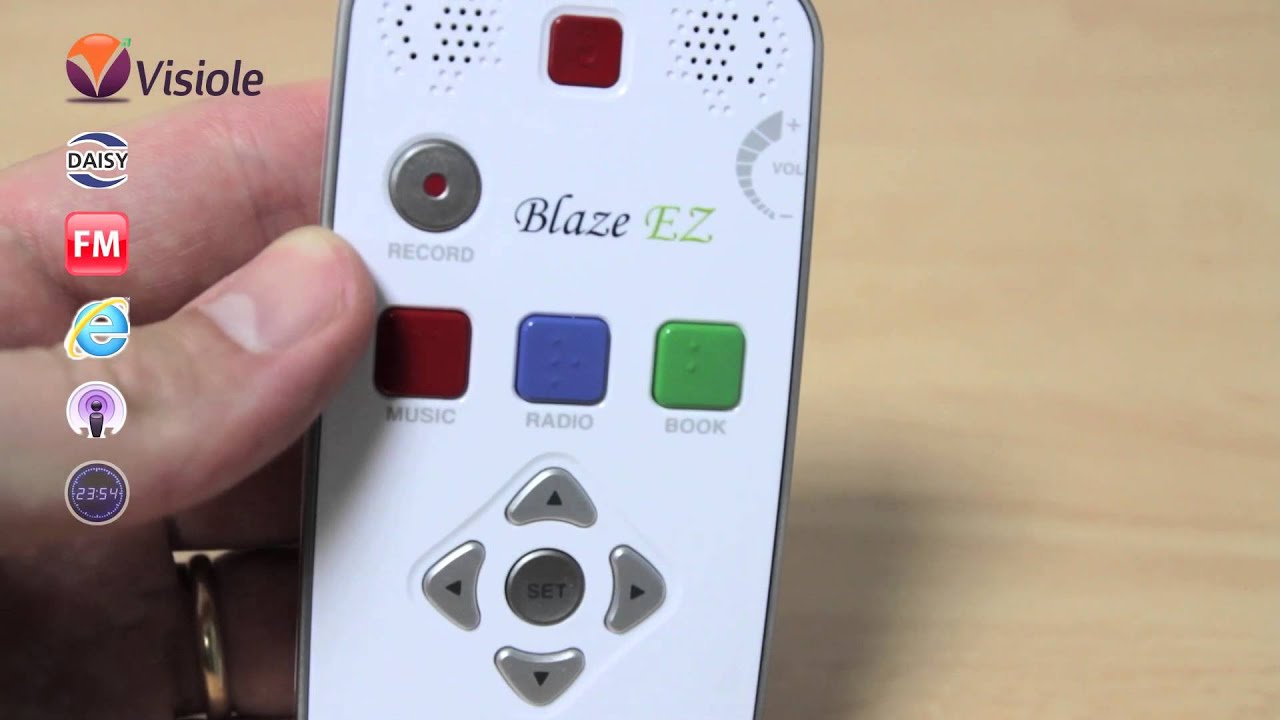 Comment "tout" écouter avec la machine à lire Blaze EZ ? - YouTube