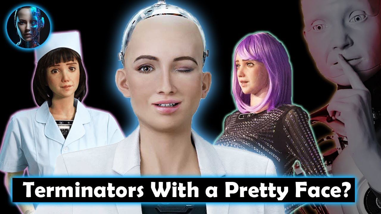 Three Robot Sisters Seducing Us Into the New World - YouTube