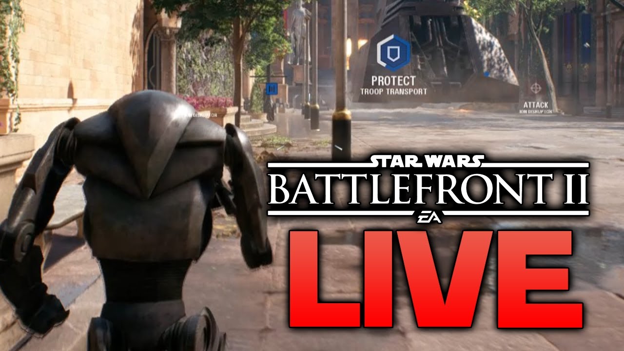 WATCH THOSE WRIST ROCKETS - Star Wars Battlefront 2 LIVE Q/A (Gameplay ...