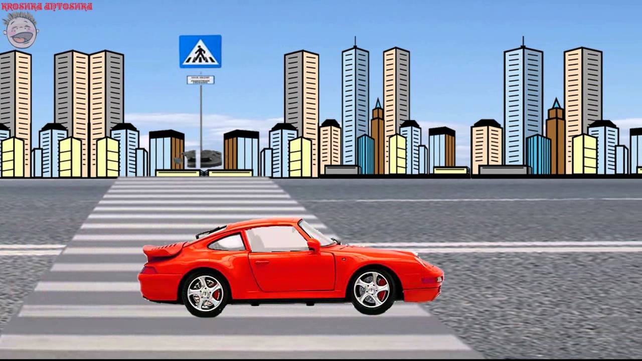 Cars. Auto da corsa rossa. Cartoni animati per i più piccoli - YouTube