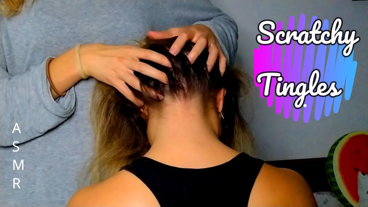 ASMR Scratching Combo on Scalp, Neck, Face, Ears, Back & Shoulders ...