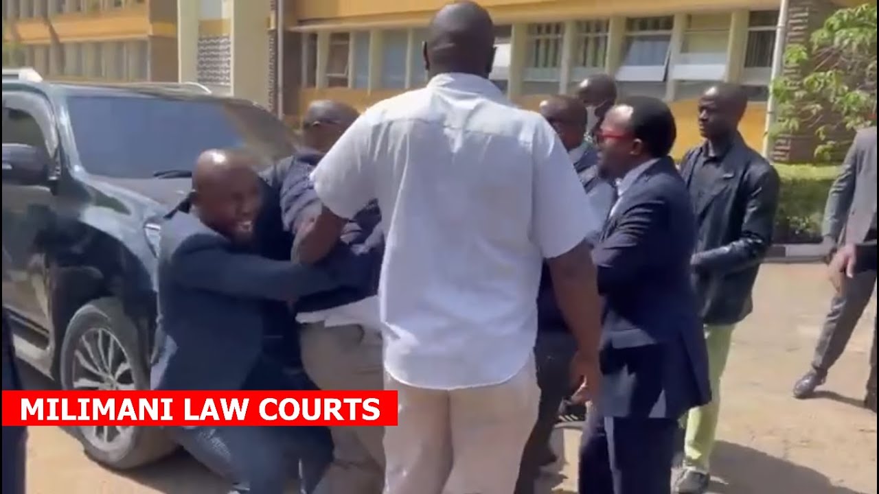 Drama as Governor Natembeya's aid abducted outside Milimani Law Courts ...