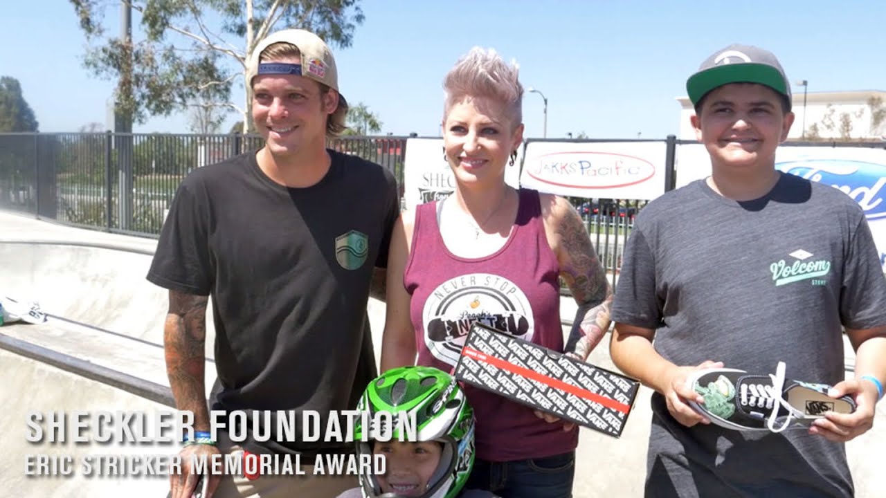 Sheckler Foundation Eric Stricker Award | TransWorld SKATEboarding ...