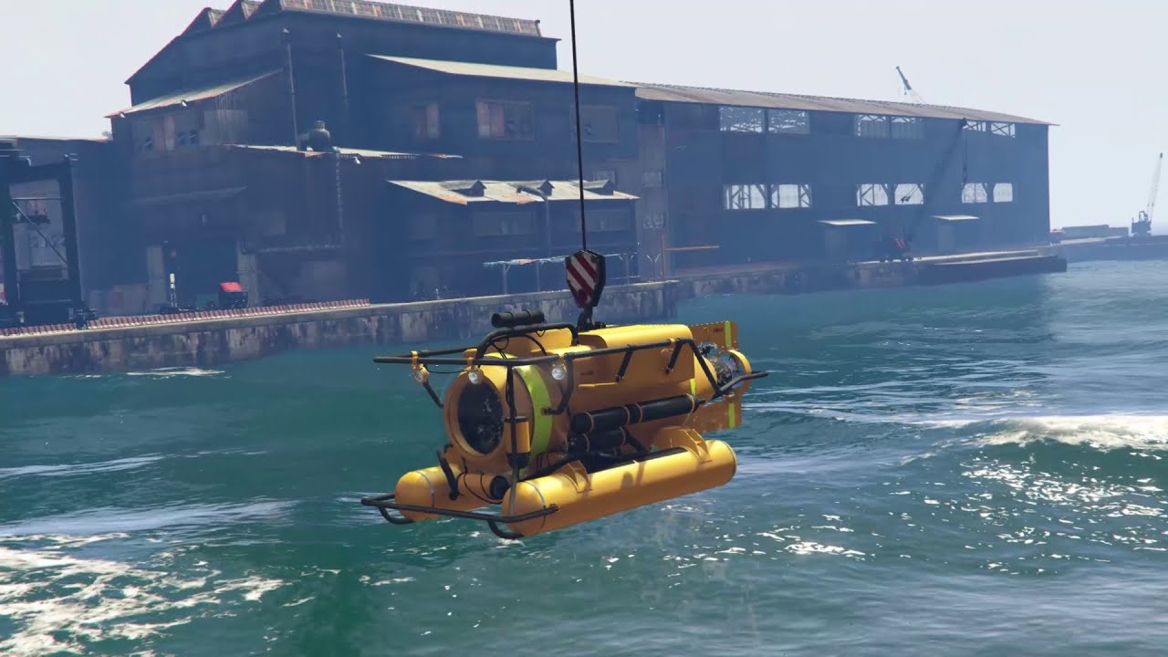 GTA 5 - Mission - Minisub - 4 k - YouTube