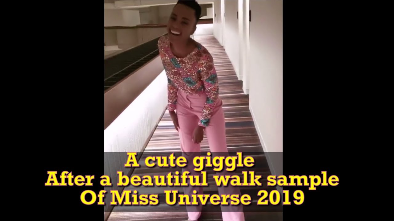 Sample walk of Miss Universe 2019 before the competition - YouTube