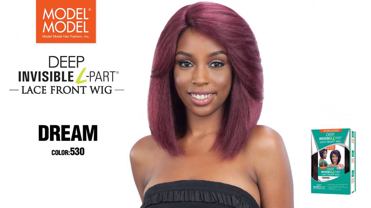 MODEL MODEL DEEP INVISIBLE L-PART LACE WIG_Dream - YouTube