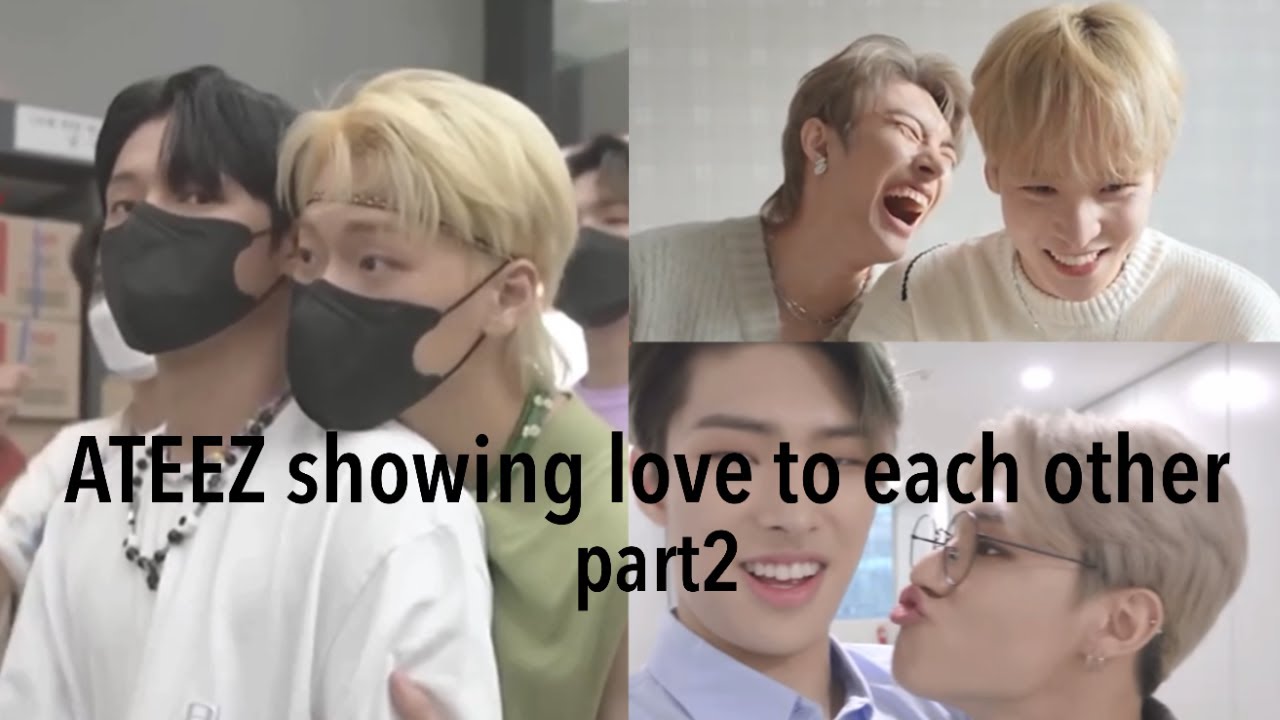 ATEEZ (에이티즈) showing love to each other part2 - YouTube