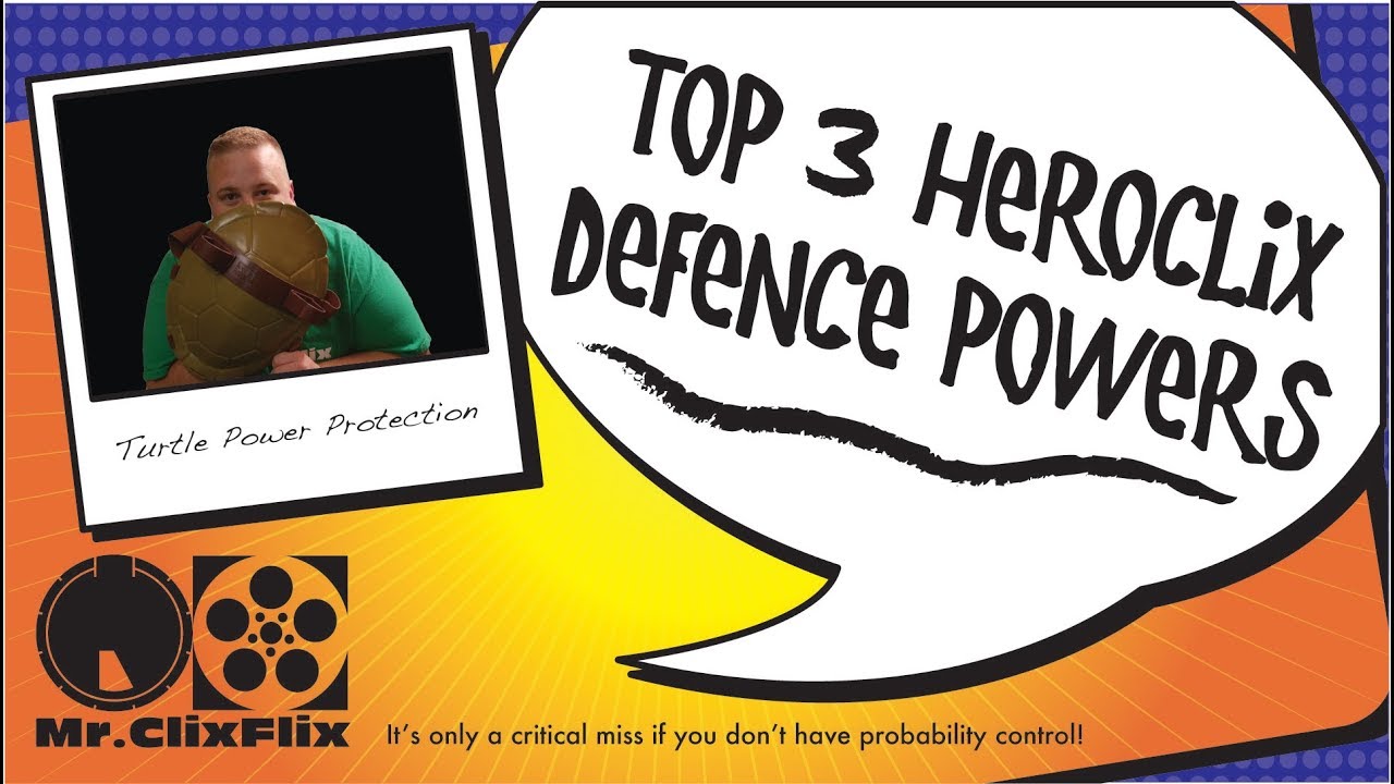 Heroclix Tutorial | Top 3 Heroclix Defense Powers - YouTube