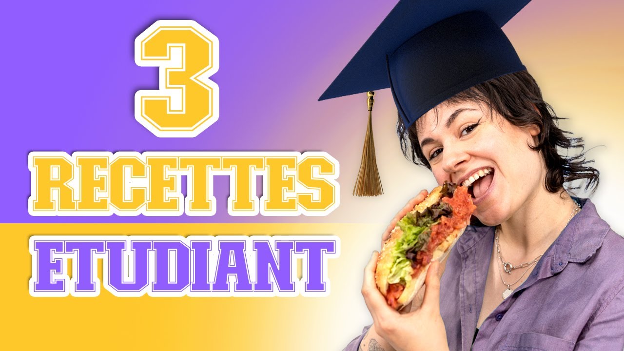3 RECETTES SPÉCIAL ÉTUDIANT | Petit budget et sans four - YouTube