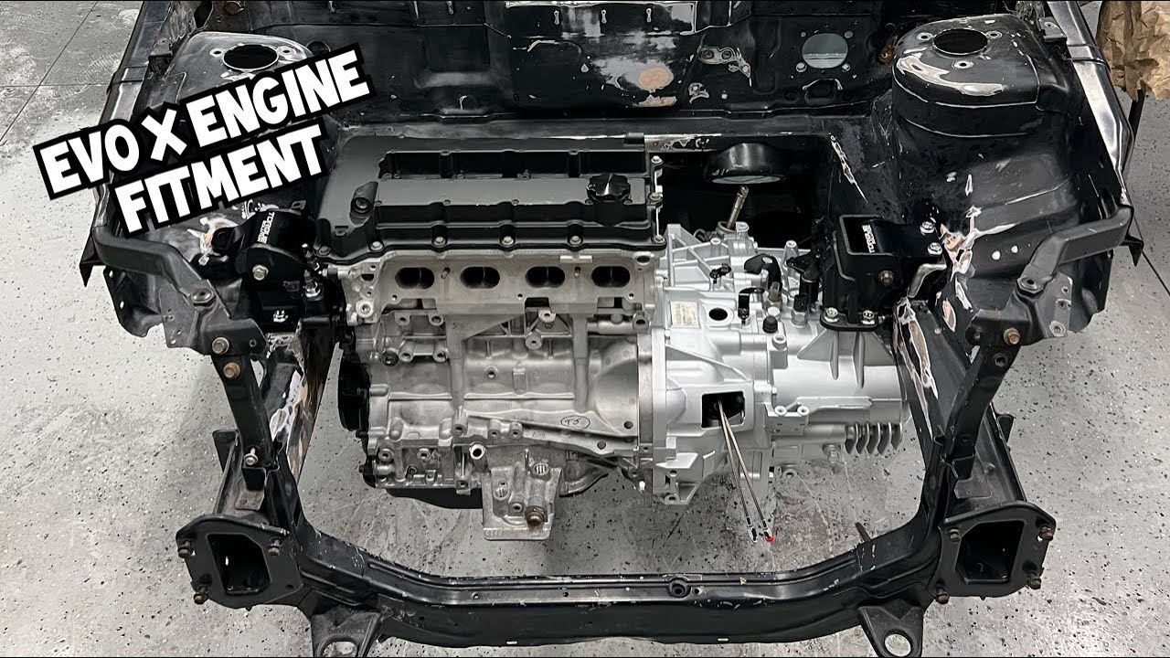 Lots More Cutting And Welding Is Needed Before The 4B11T Swap Is ...