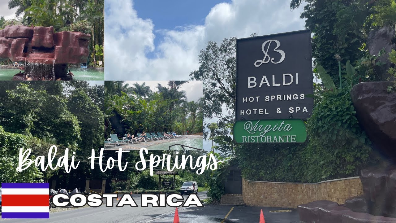 Baldi Hot Springs in La Fortuna, Costa Rica | 4k 60FPS - YouTube