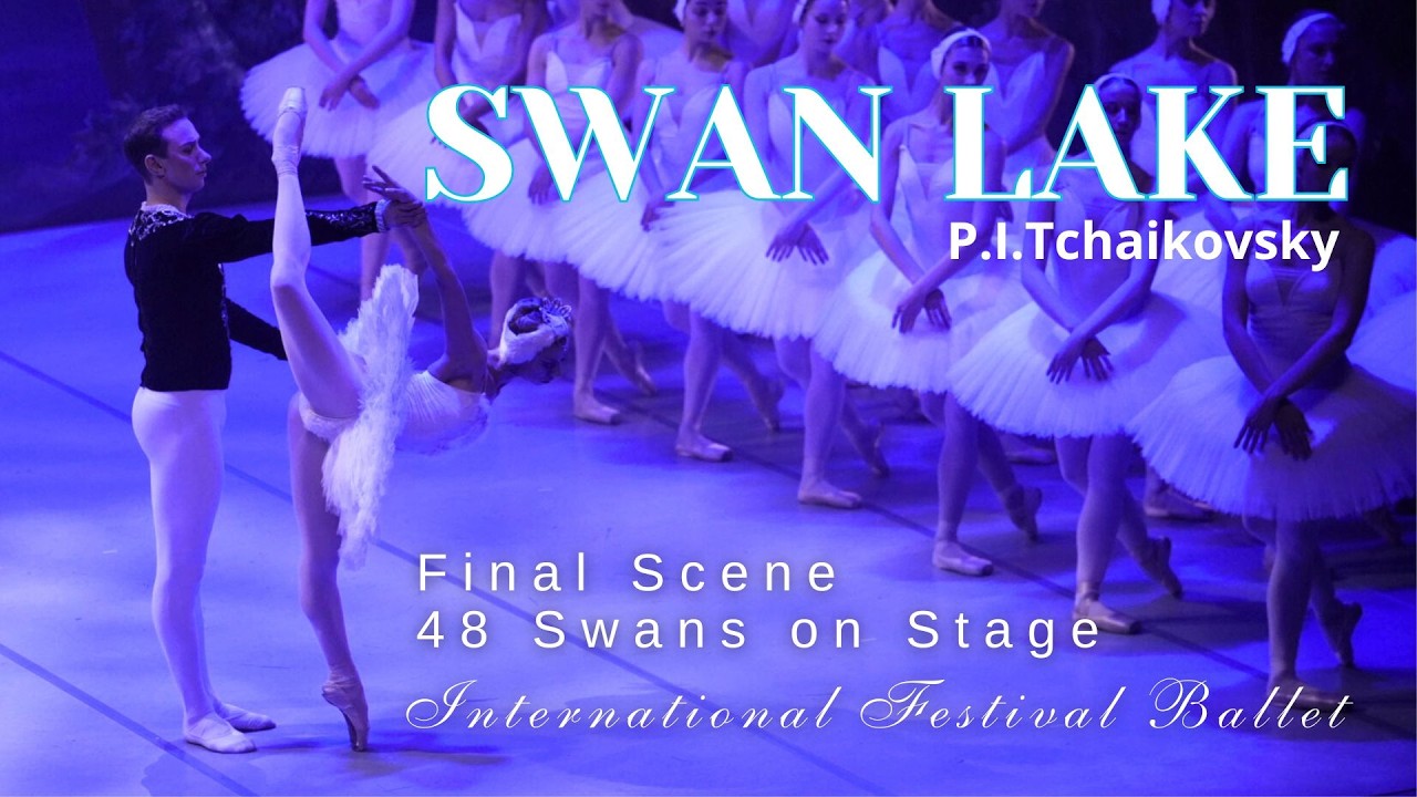 Swan Lake Final Scene IFB Ballet (48 Swans on Stage Progect) P.I ...