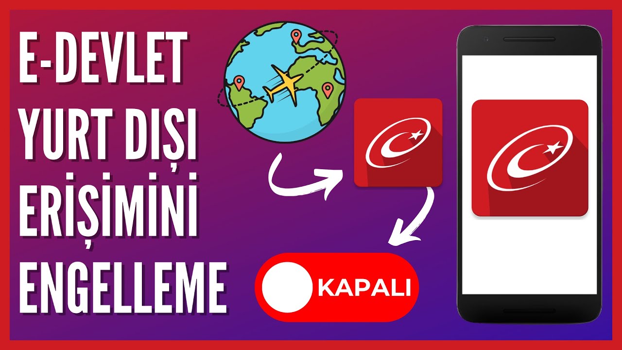 E-Devlet'e Yurt Dışından Erişim İzni Nasıl Kaldırılır? - YouTube