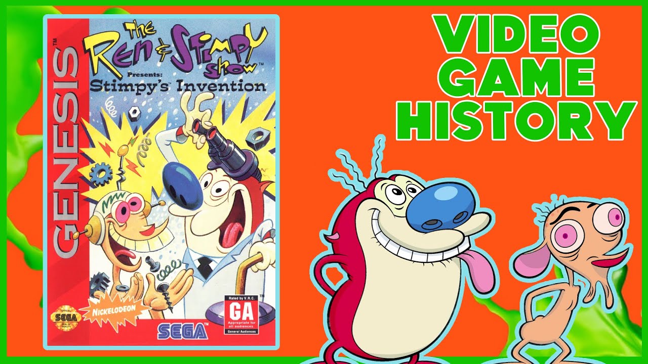 The Ren & Stimpy Show: Stimpy's Invention REVIEW | Nickelodeon Video ...