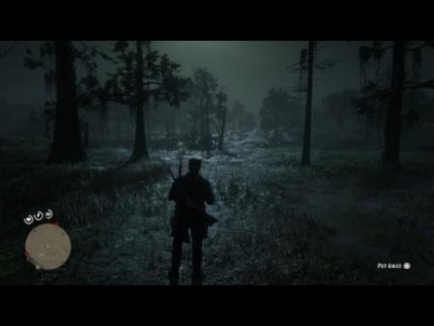 Red Dead Redemption 2 - a GHOST voice in the swamp - YouTube
