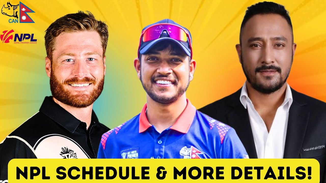 Nepal premier league (NPL) schedule and more ! - YouTube