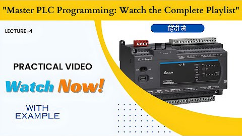 Delta plc practical videos | delta plc programming | delta plc ...