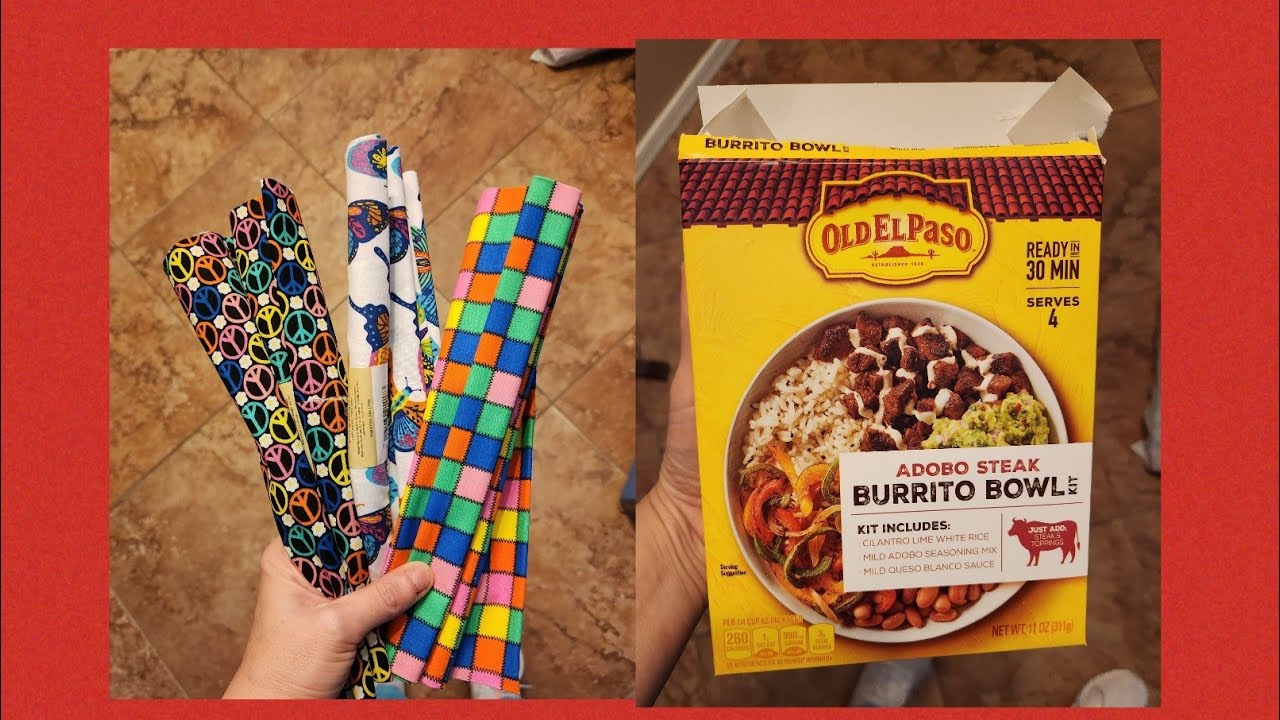 BRAND NEW!! Dollar tree haul. Crafts, food, holiday. BTW Burrito bowl ...