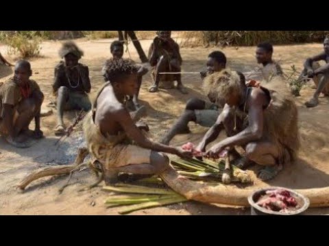 The Only Primitive Communal Society Remaining In Tanzania (Hunting ...