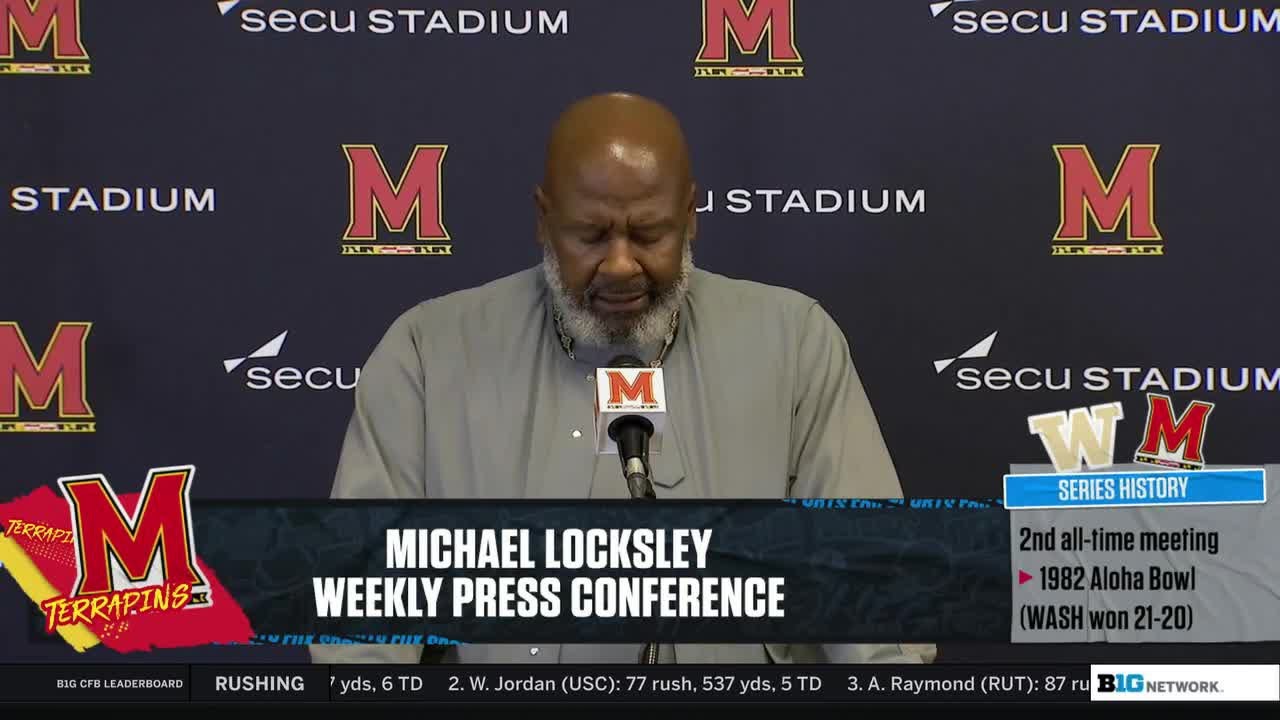 Michael Locksley Talks How the Terrapins Used Bye Week to Preapre for ...