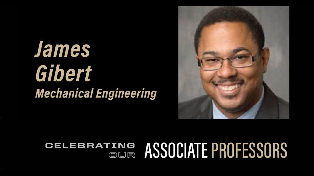 Celebrating Our Associate Professors: James Gibert - YouTube