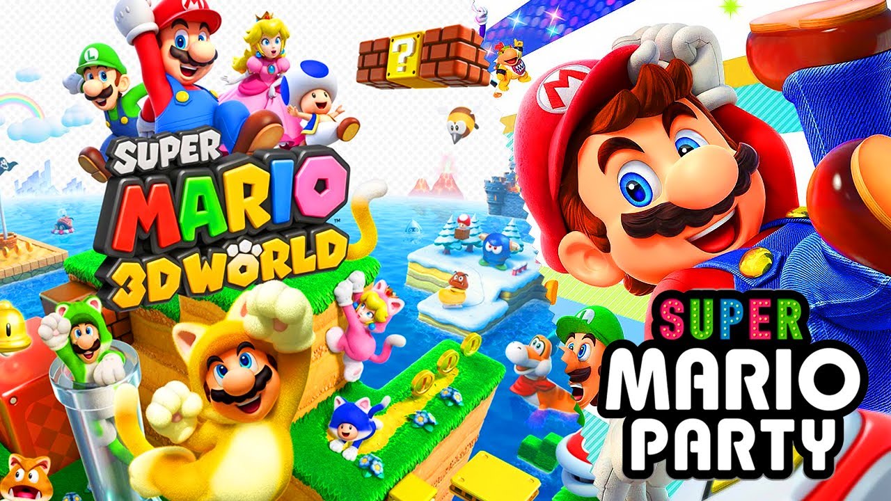 Super Mario 3D World + Super Mario Party - Full Game Walkthrough - YouTube