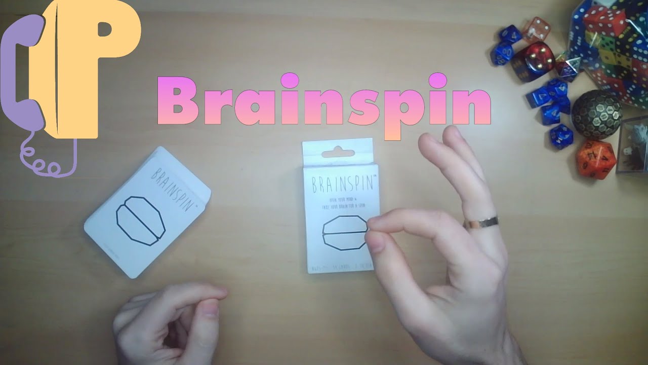 Let's Review a Game Today! Brainspin - YouTube